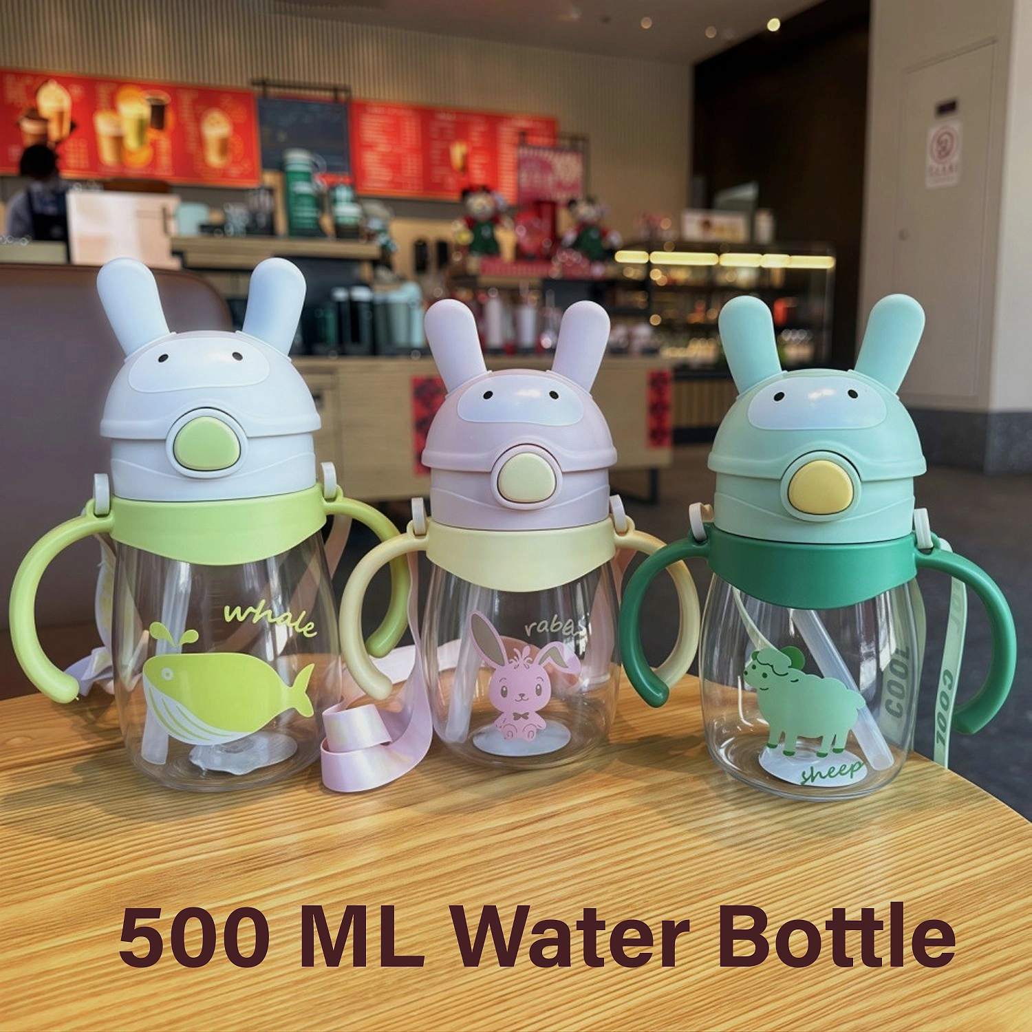 Khata Khori | Bunny 500 ML Drinking Water Bottle