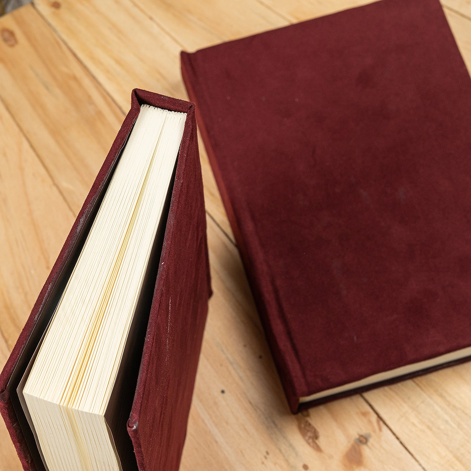 Khata Khori | Crimson Velvet Journal Art Book