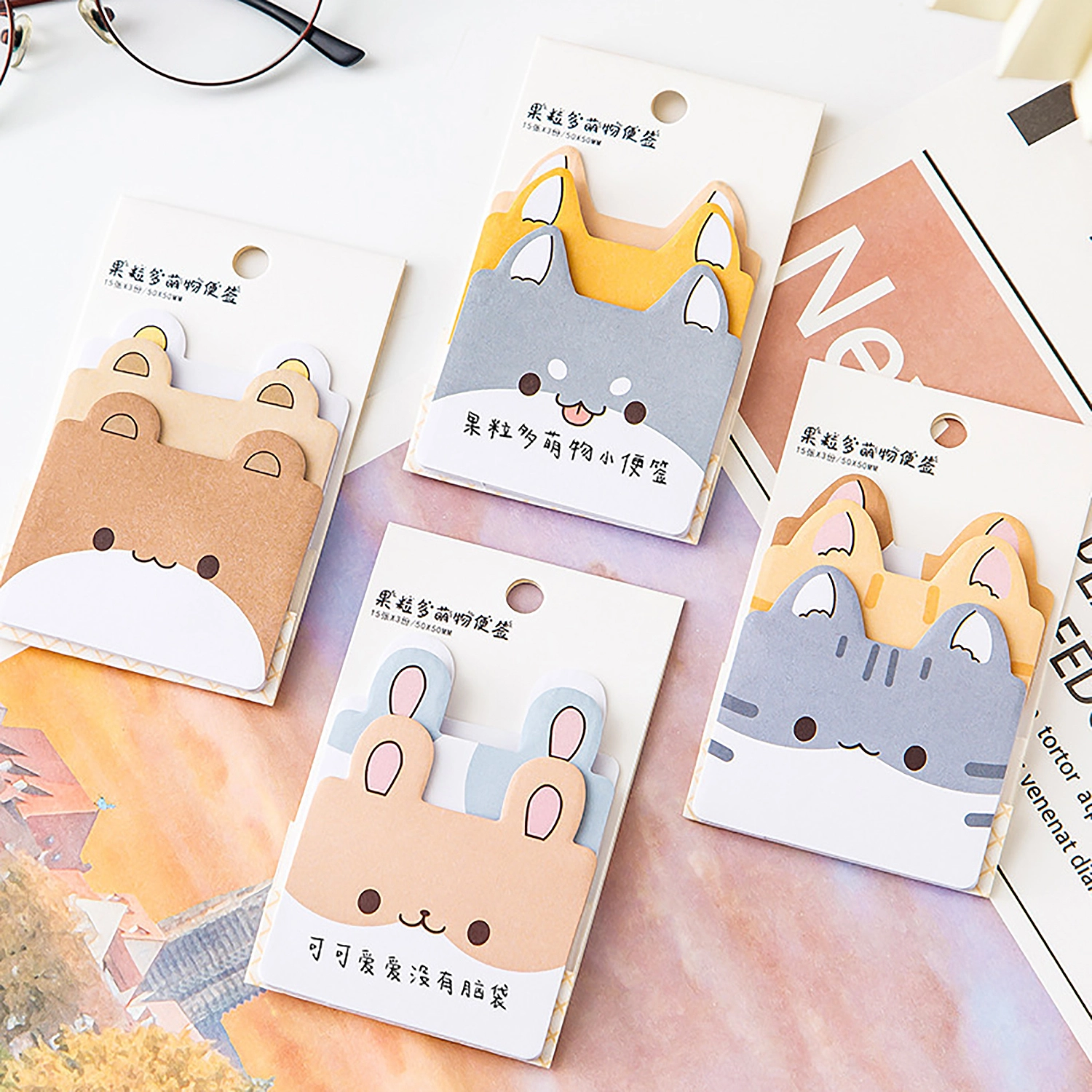 Khata Khori | Cute Pet Sticky Notes